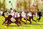 Celebrating the Very First American Football Game - The Sports Column ...