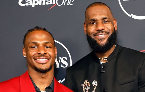 History Made, the NBA's James Family Father-Son Duo - The Sports Column ...