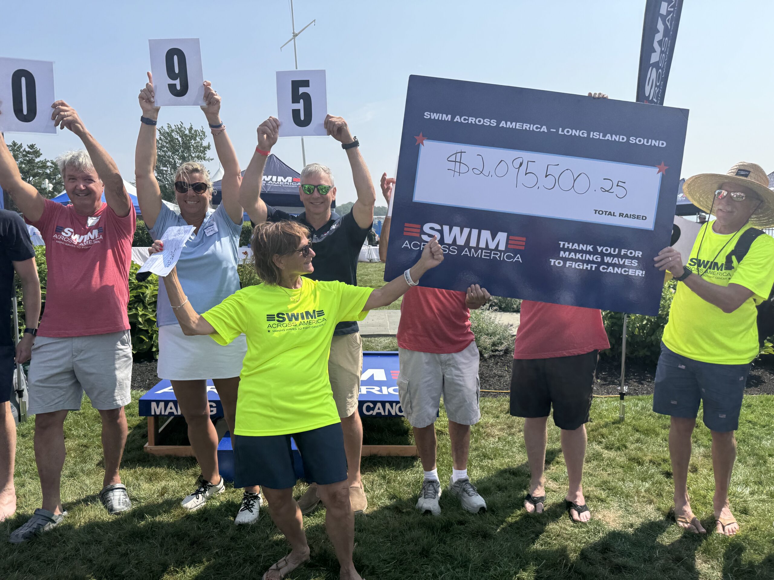 Elite Swimmers Complete 10K Swim Across Long Island Sound for Swim ...